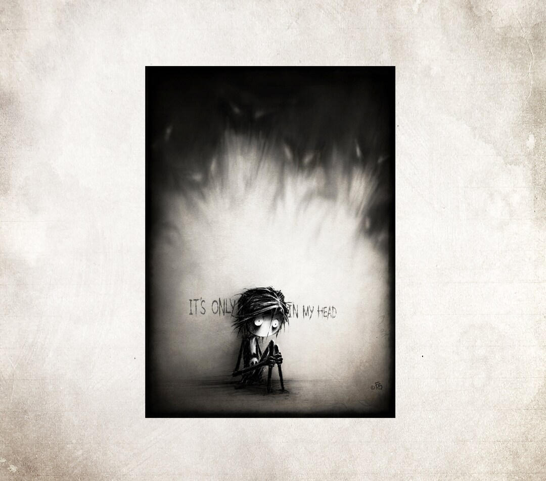 Drawing "only in My Head" but Why Does It Feel so Real? Art About Fear ...