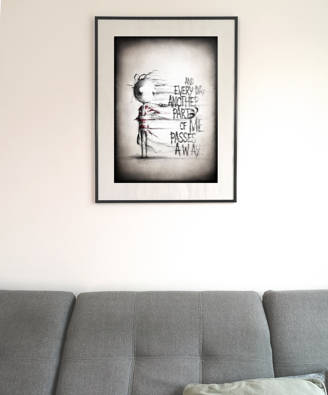 Drawing "i'm Fading Away Day by Day" by Fredwardfall. About the ...