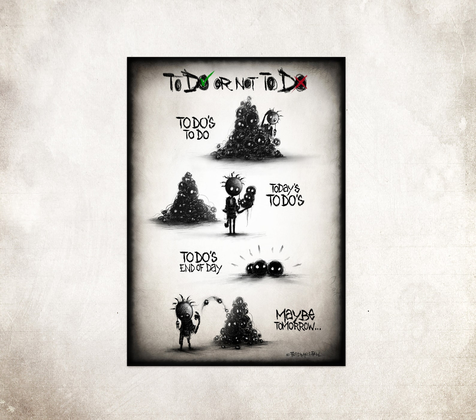 Drawing "to Do or Not to Do" the Cynic Circle of Procrastination. by ...