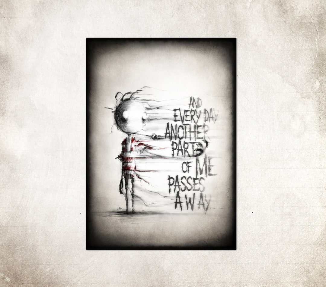 Drawing i'm Fading Away Day by Day by Fredwardfall. About the Struggles ...