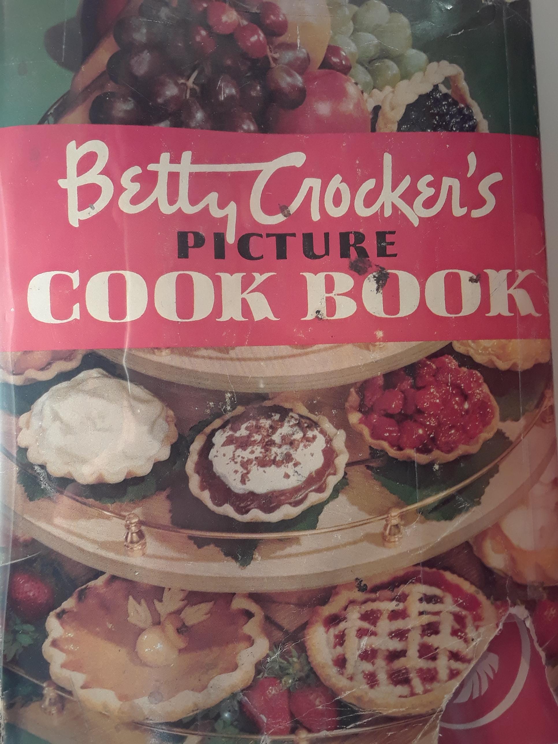 Betty Crocker's Picture Cook Book 1950 1st Edition, First Print ...
