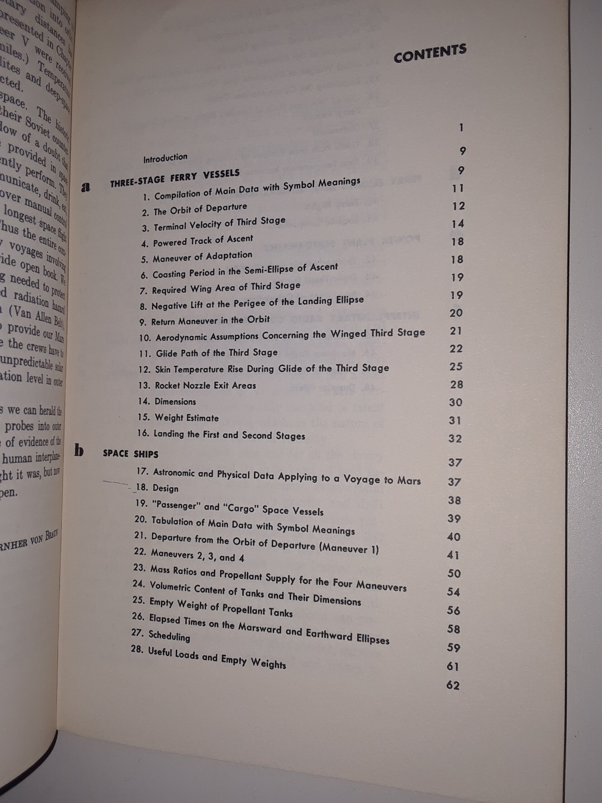 The Mars Project by Wernher Von Braun 1962 2nd Edition of the 1952 / ...