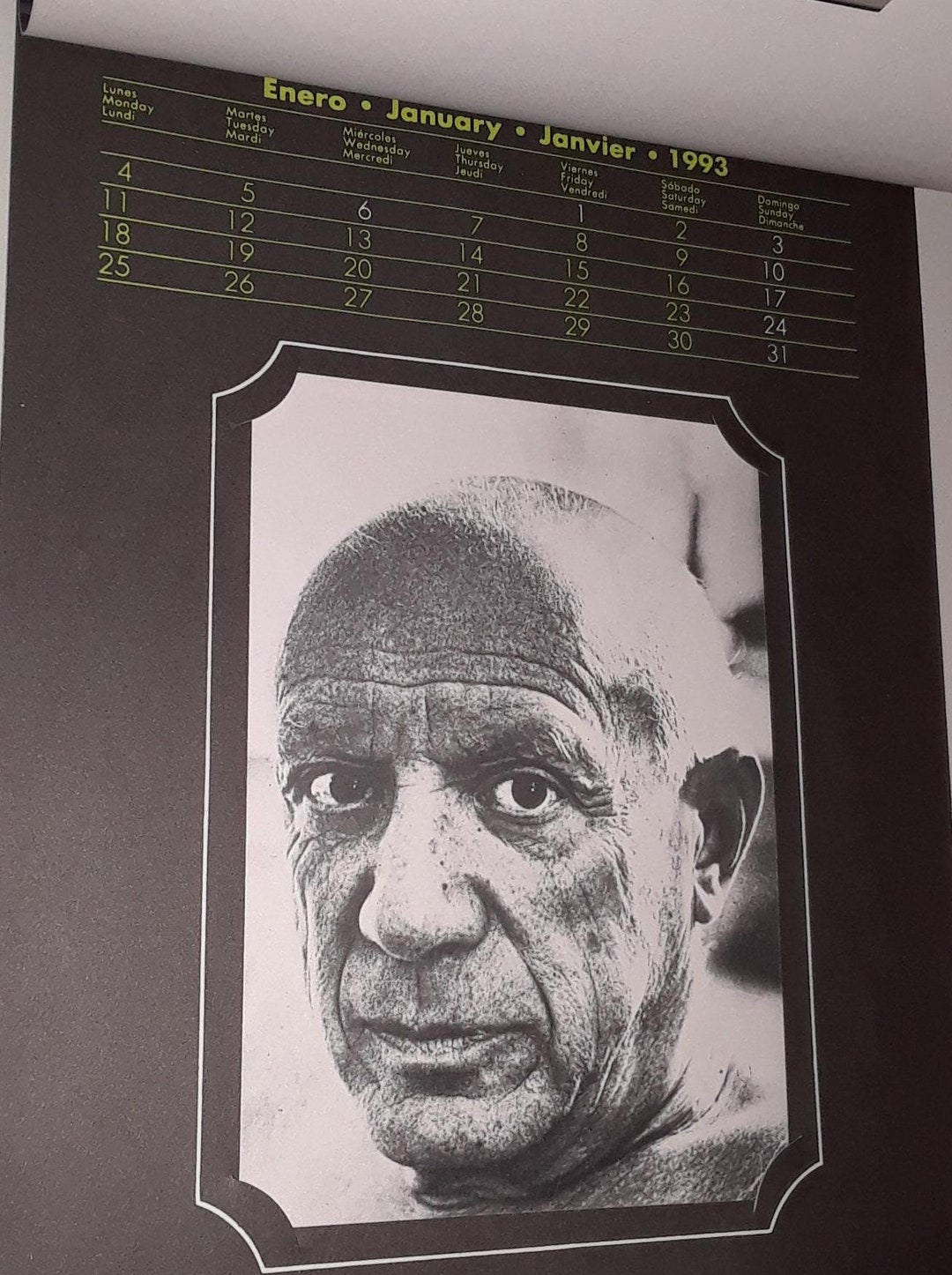 Pablo Picasso 1993 Postcard Calendar: Museu Picasso De Barcelona - Etsy