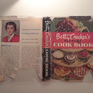 Betty Crocker's Picture Cook Book 1950 1st Edition, First Print ...