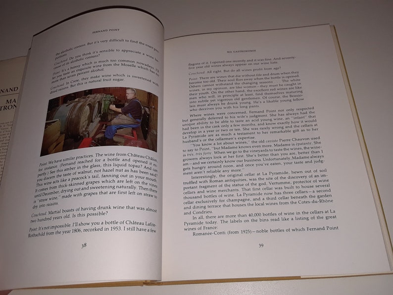 Ma Gastronomie 1974 by Fernand Point, Translated/adapted by Frank Kulla ...