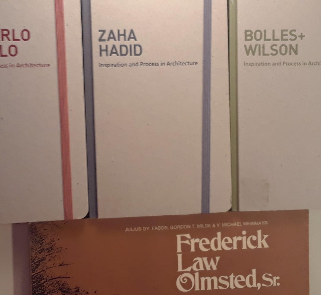 4 Architecture Books: Zaha Hadid, Giancarlo De Carlo, Boles + Wilson ...