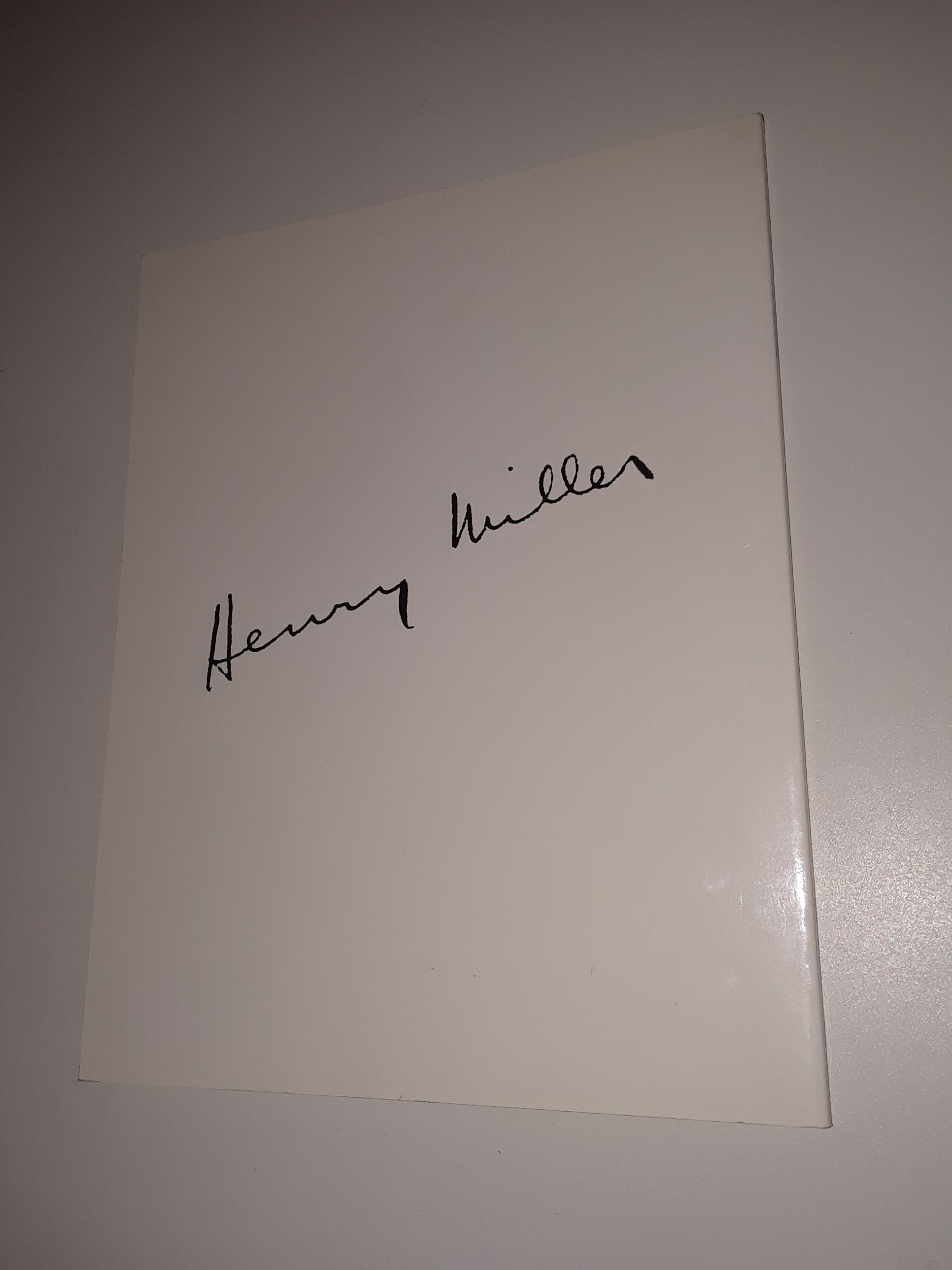 Henry Miller Exhibition Catalog by Art Life Association Exhibition Like ...