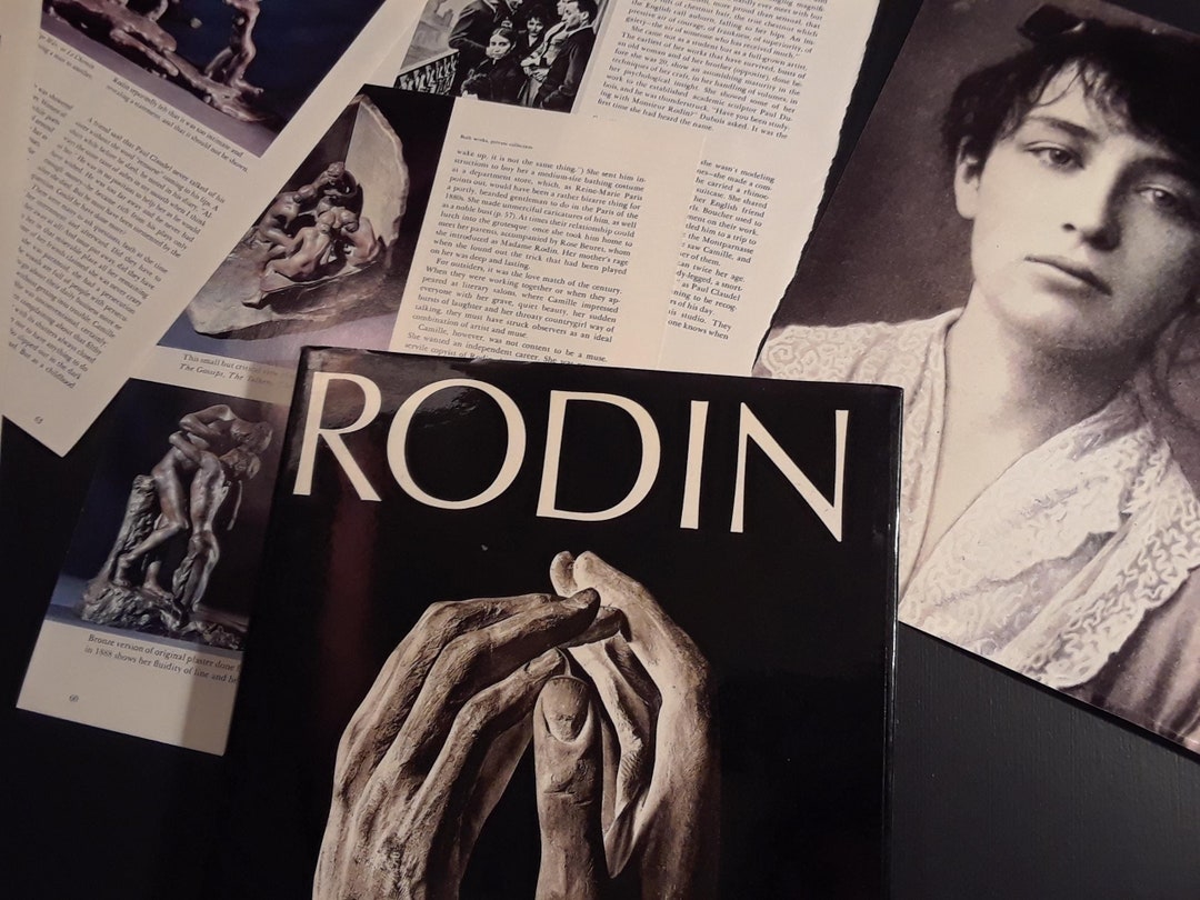 Auguste Rodin Sculptures 92 Plates HC DJ, Also With Camille Rosalie ...