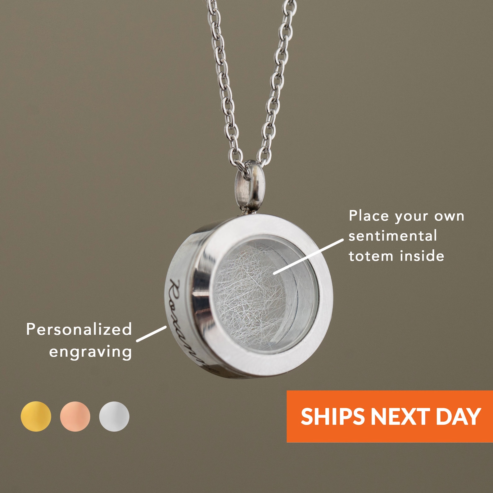 Personalized Keepsake Necklace Unique Handmade Jewelry Best - Etsy