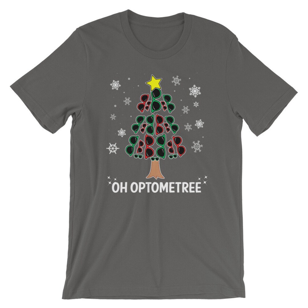 Oh Optometree Christmas Shirt / Optometry Ugly Design / Funny Gifts for ...
