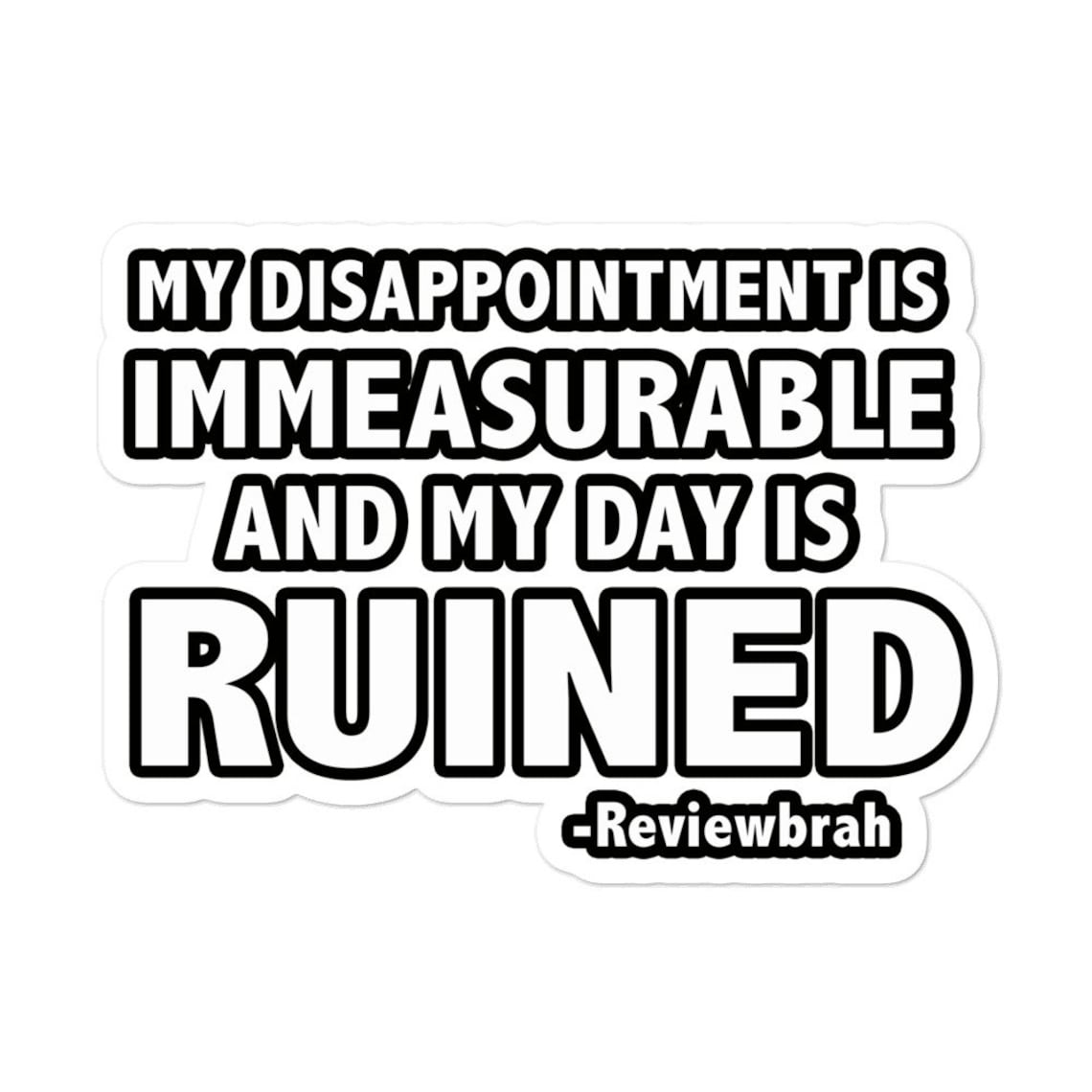 My Disappointment is Immeasurable and My Day is Ruined / Food Review ...