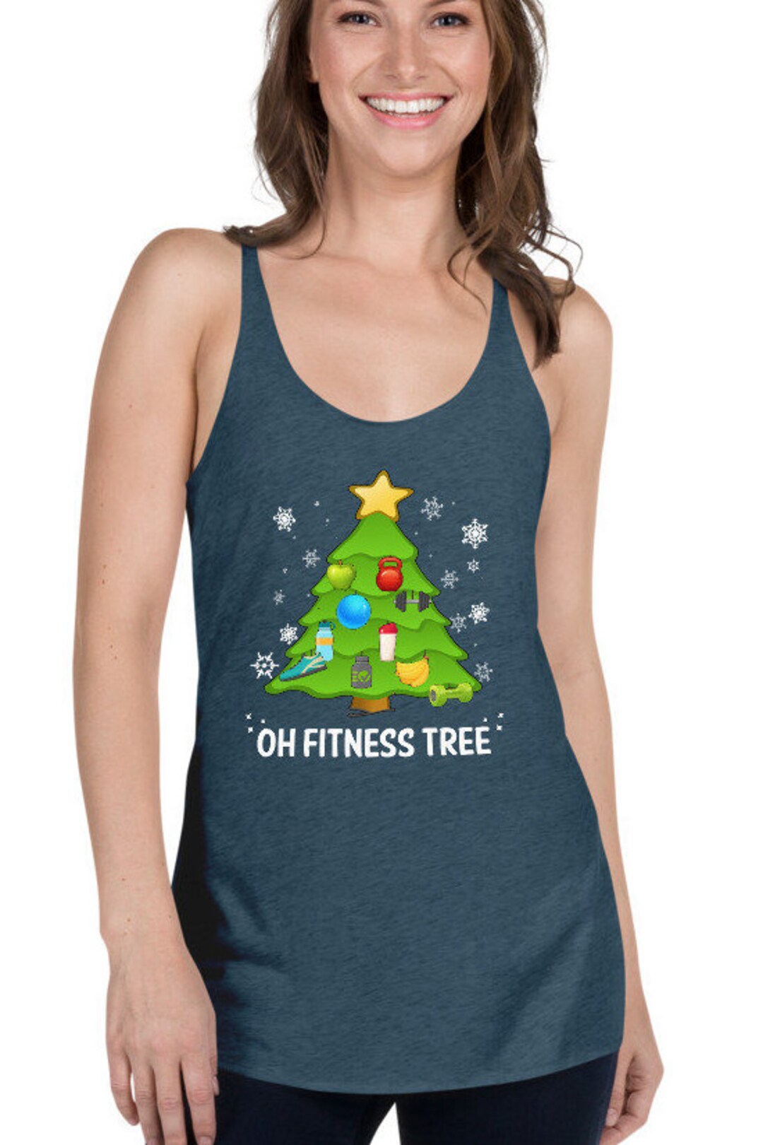 Oh Fitness Tree / Christmas Weight Lifting / Gym Exercise Cross Fans ...