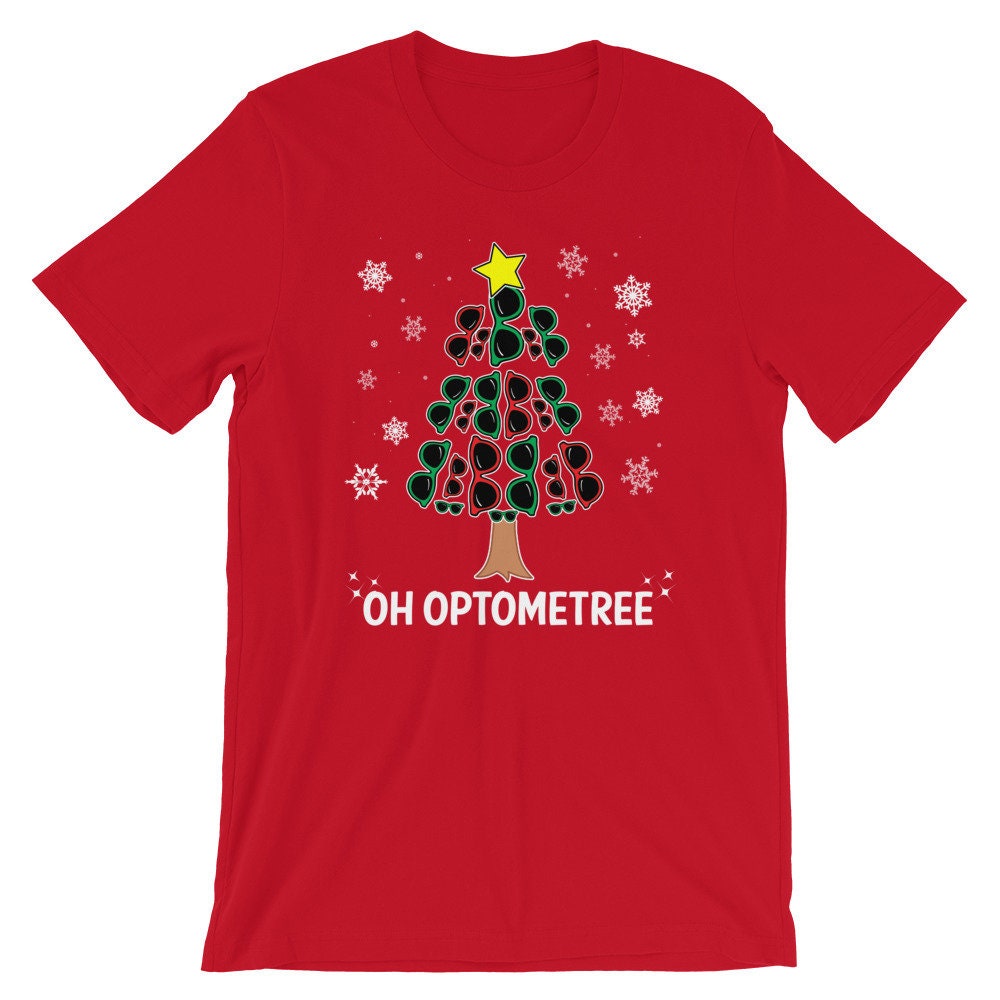 Oh Optometree Christmas Shirt / Optometry Ugly Design / Funny Gifts for ...