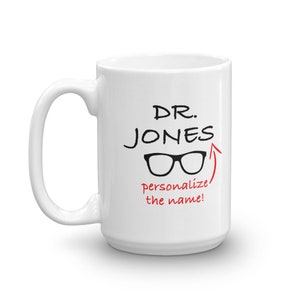Personalized Eye Doctor Mug / Optometrist Gifts / Custom Optometry ...