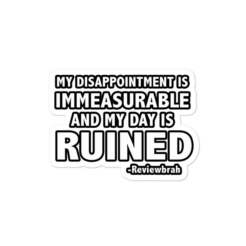 My Disappointment is Immeasurable and My Day is Ruined / Food Review ...