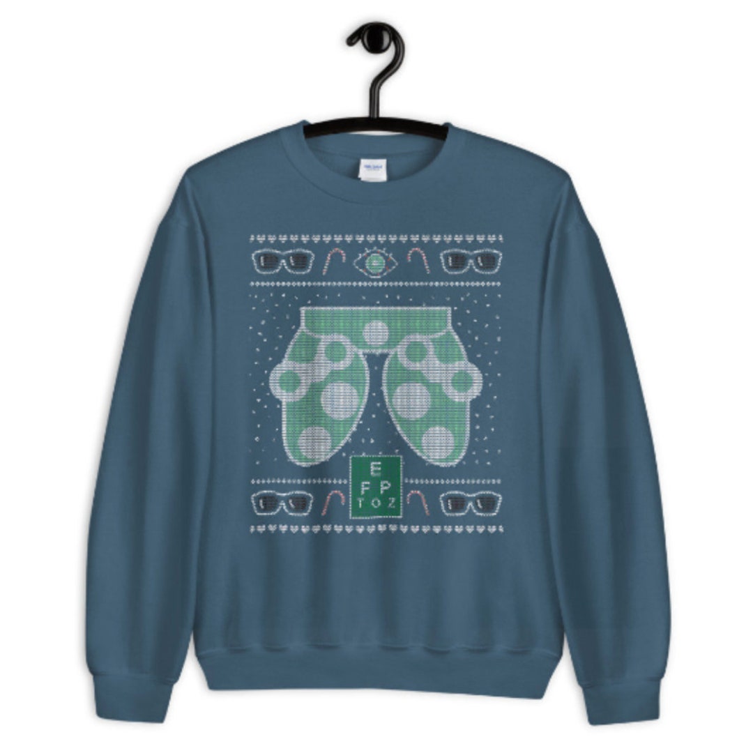 Optometry Ugly Christmas Sweater / Phoropter /optometry Gift / Optician ...