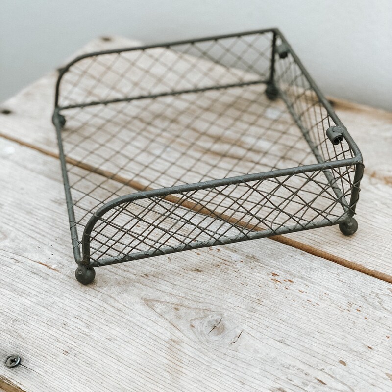 Wire File Basket - Etsy