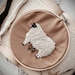 Finished Sheep Embroidery, Sheep Embroidery, Finished Hand Embroidery ...