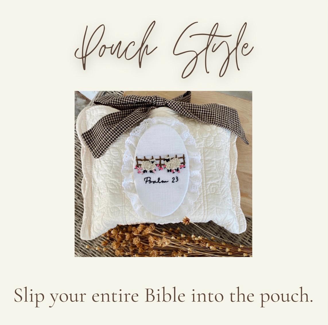 Build a Custom Bible Cover- Add Embroidery - Etsy