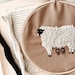 Finished Sheep Embroidery, Sheep Embroidery, Finished Hand Embroidery ...