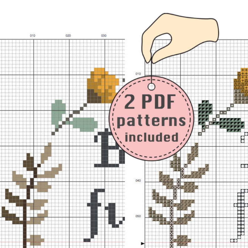 Because Fuck You Cross Stitch Pattern Quote Cross Stitch Etsy