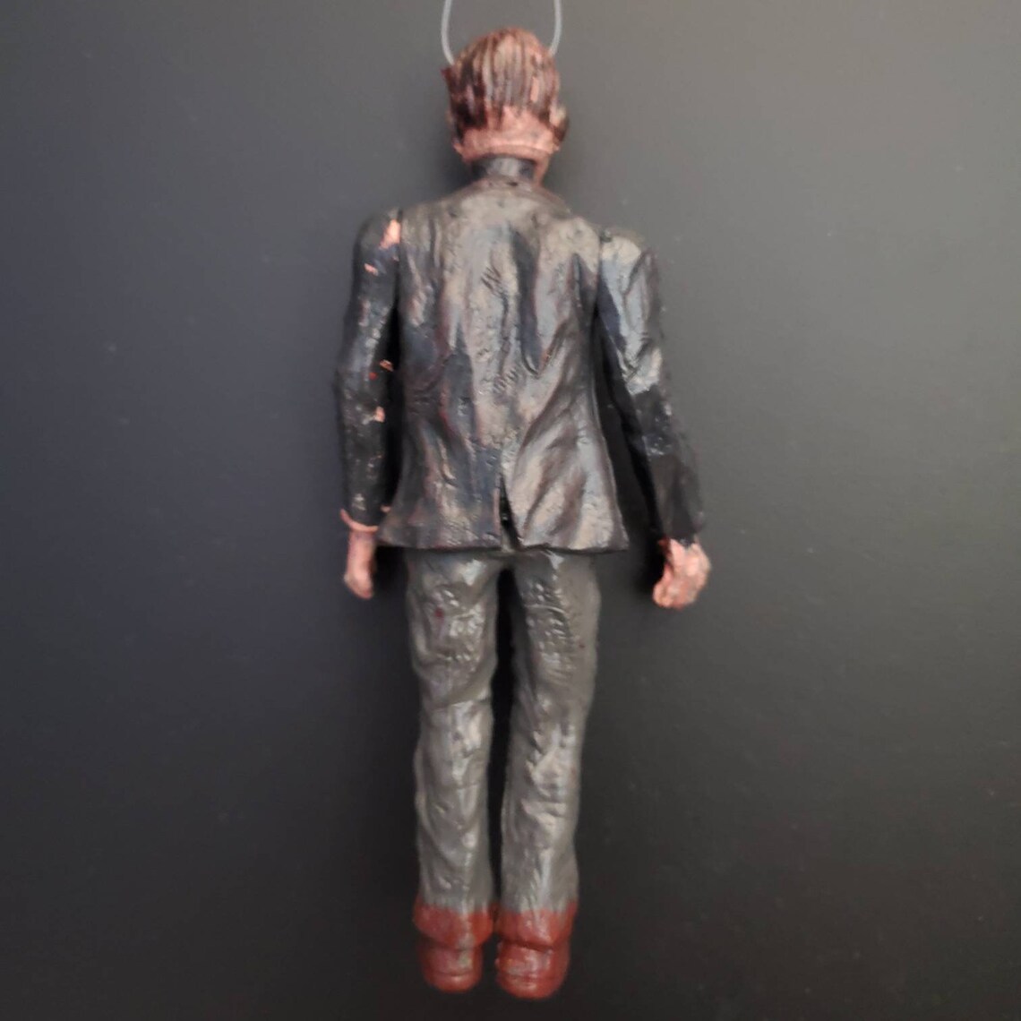 Posable Male Zombie in a Tuxedo Horror Christmas Ornament - Etsy