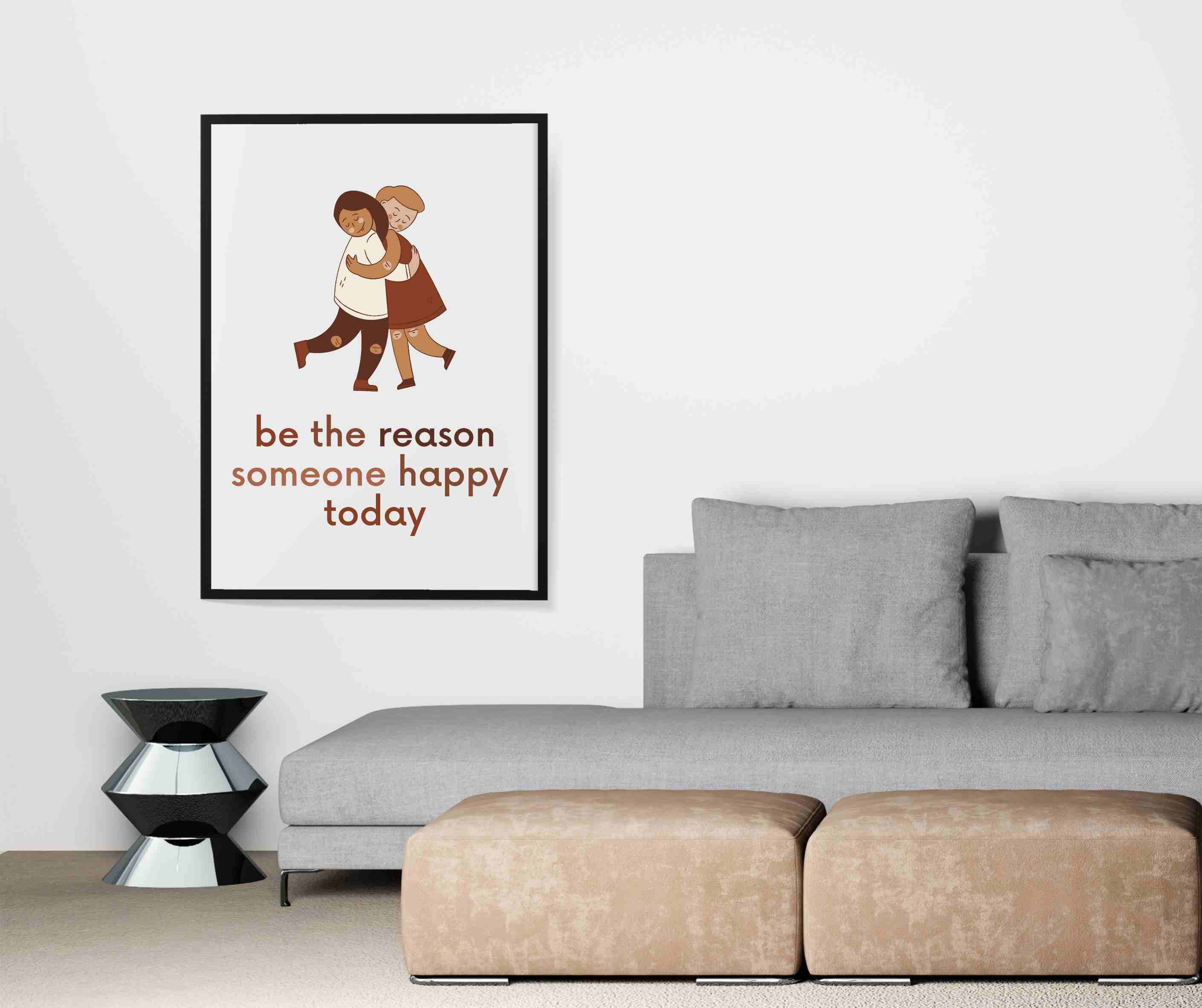 Boho Classroom Decor, School Poster, Classroom Quotes, Be Someone Happy ...