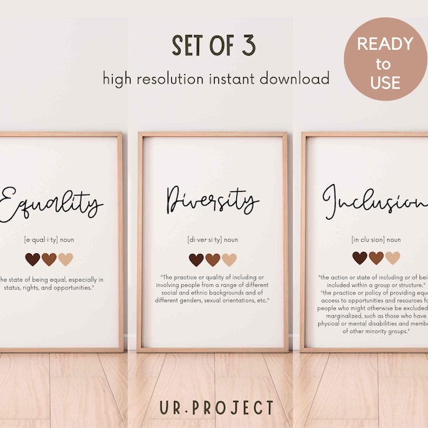 Diversity/multicultural Poster digital Poster - Etsy Canada