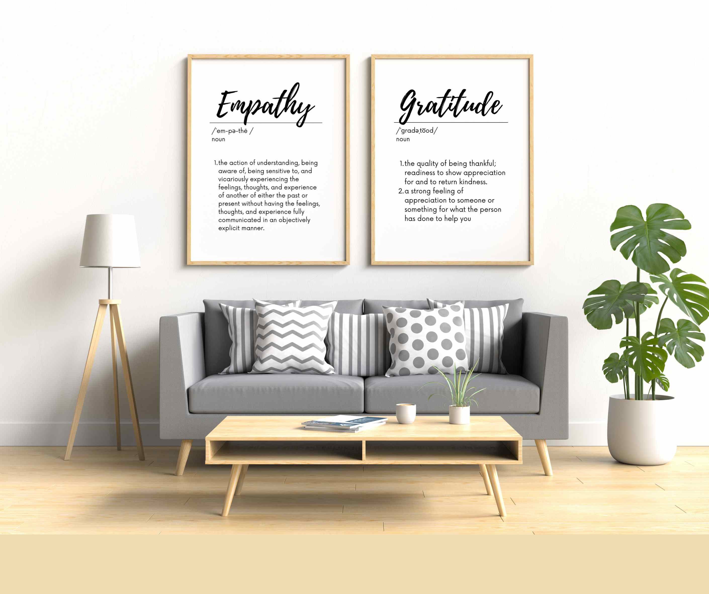 Minimalist Office Decor Set of 2 Office Print Set - Etsy