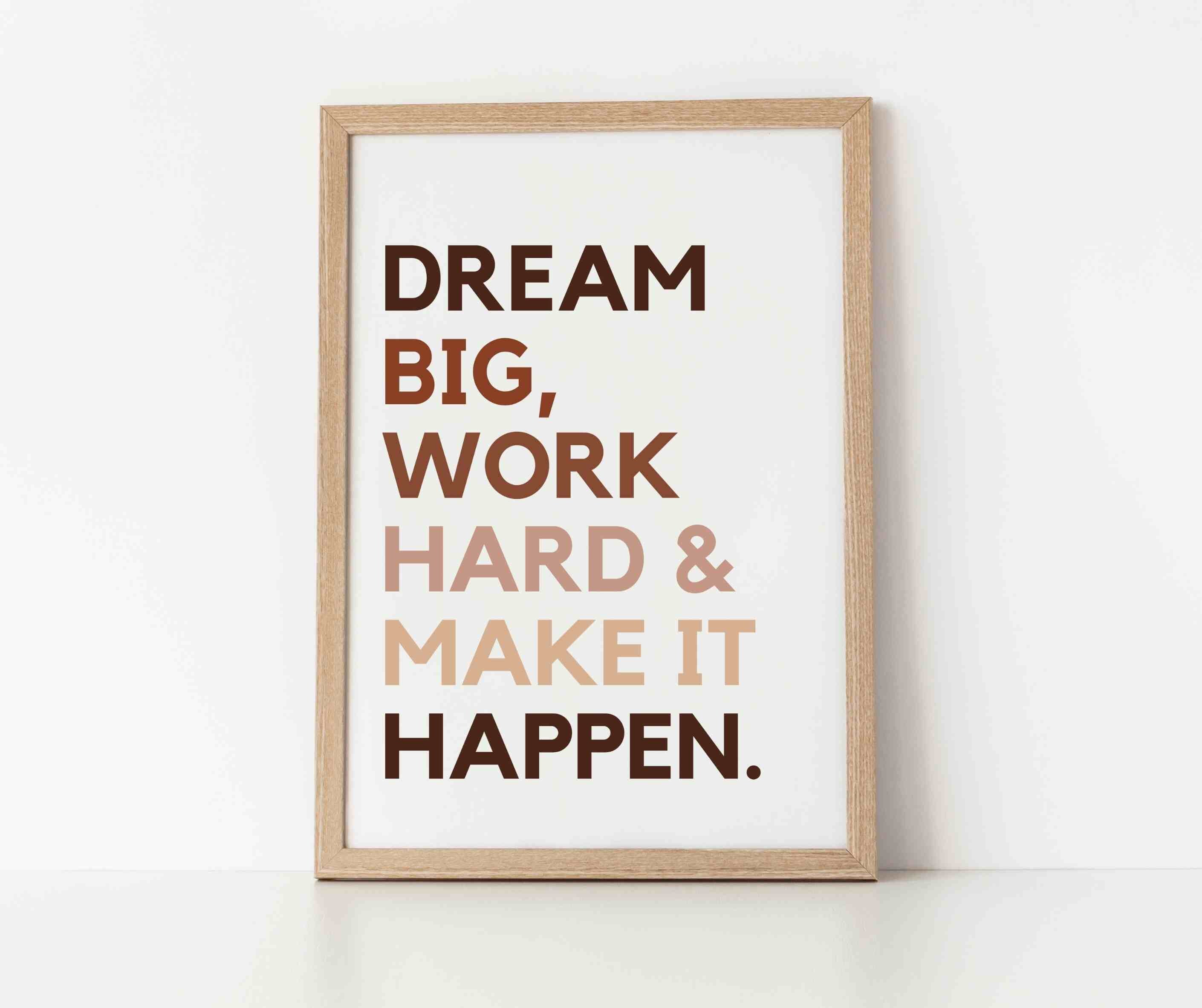 Boho Classroom Decor Dream Big Print Boho Teacher Gift - Etsy