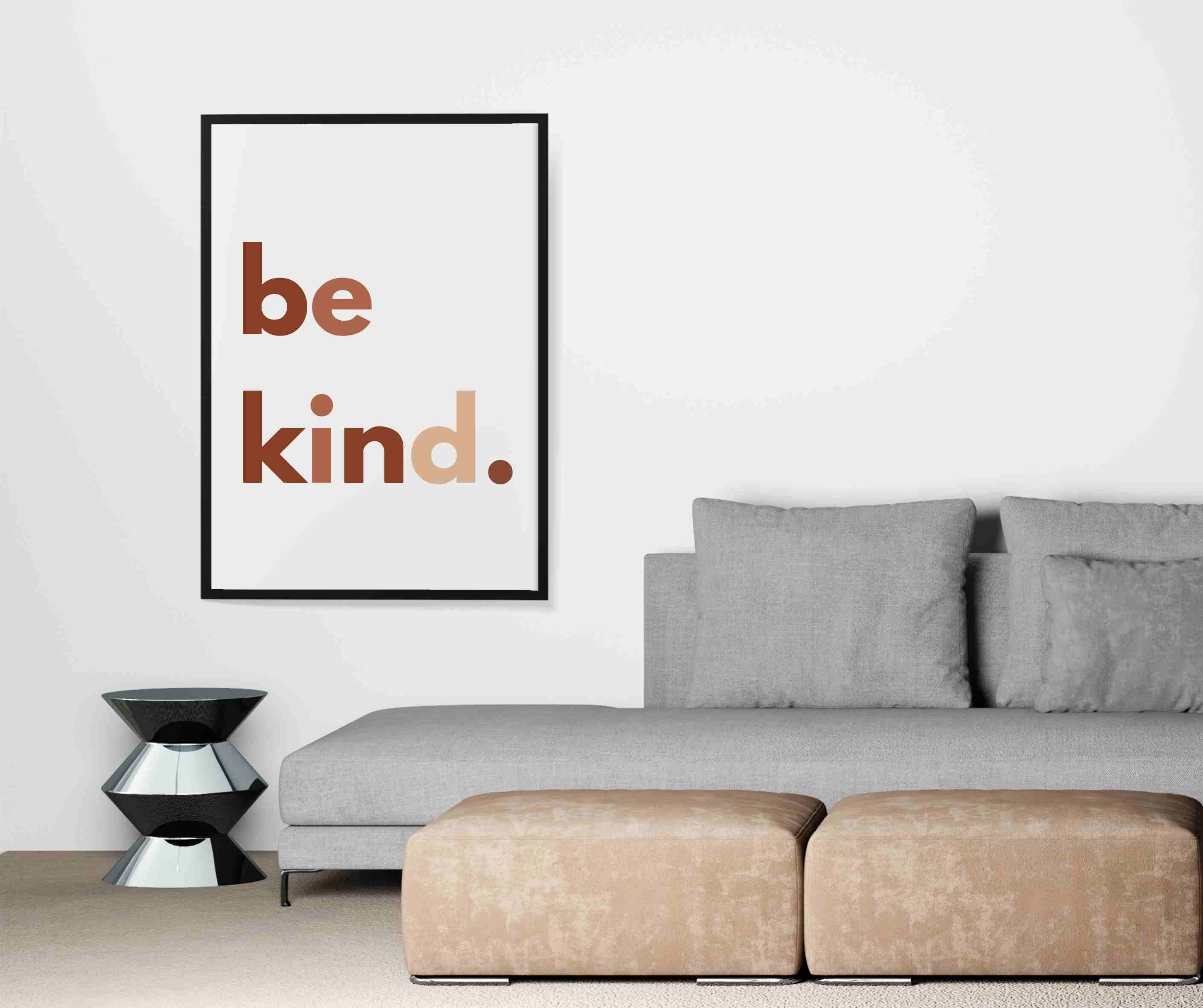 Be Kind Poster, Equality Classroom, Equality Print, Diversity Wall Art ...