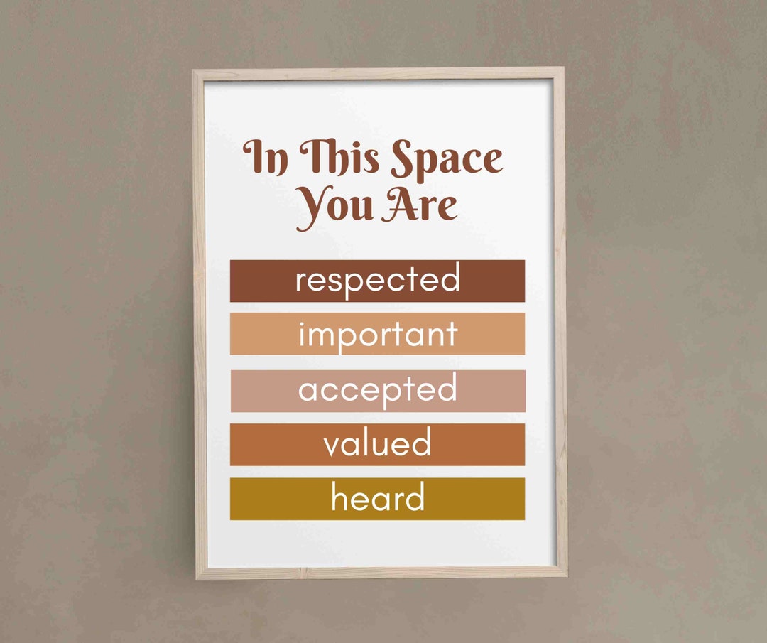 Positive Affirmation Classroom Decor Elementary, Kids Wall Art ...