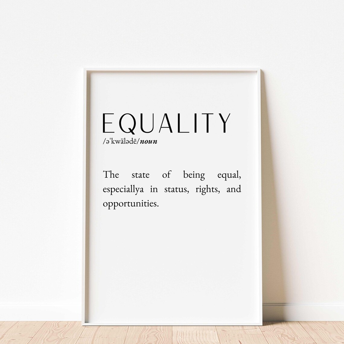 Diversity Definition, Set of 6, Diversity Equality Inclusion Definition ...