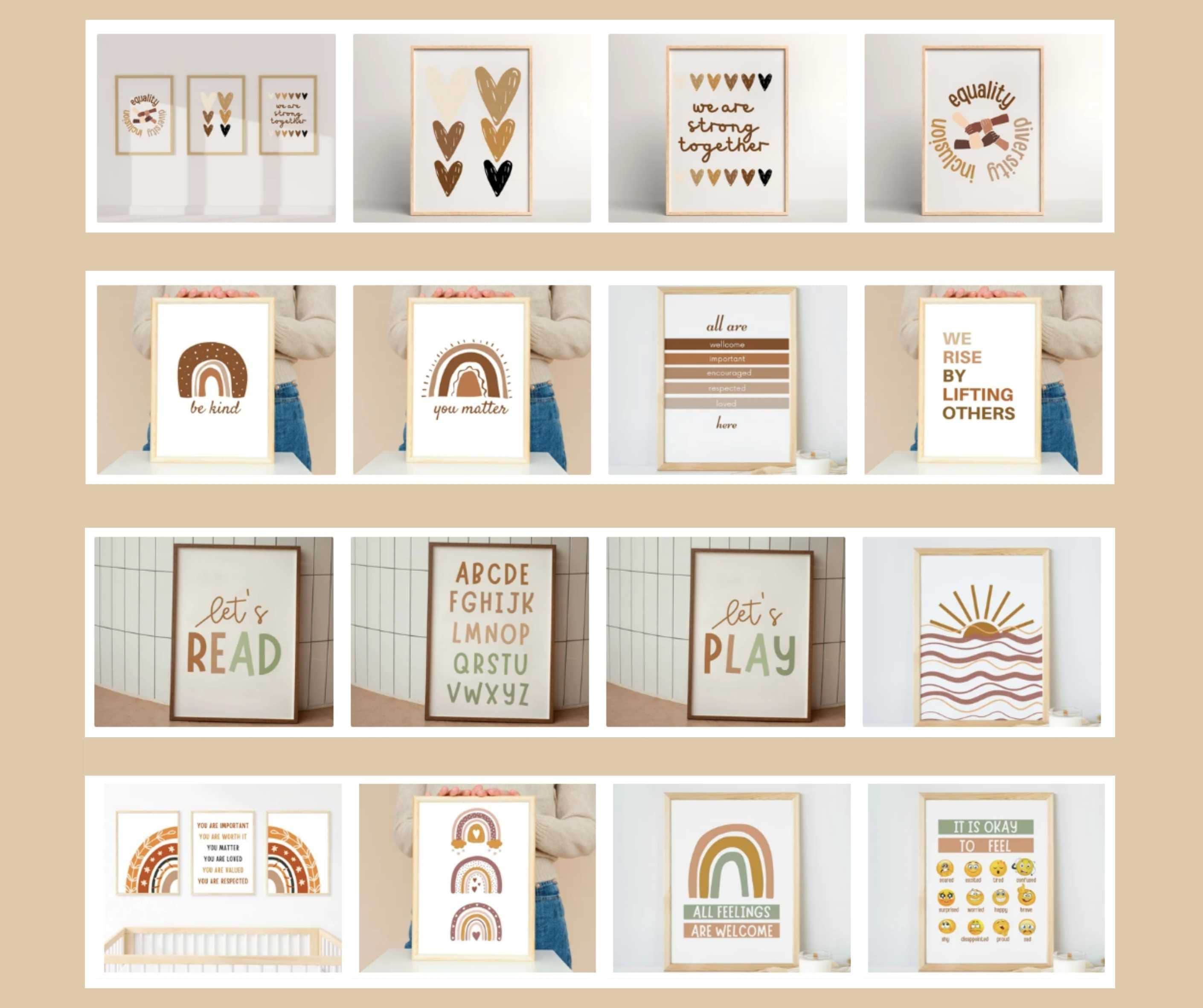 Positive Affirmations Poster, Affirmations for Kids, Positive Playroom ...