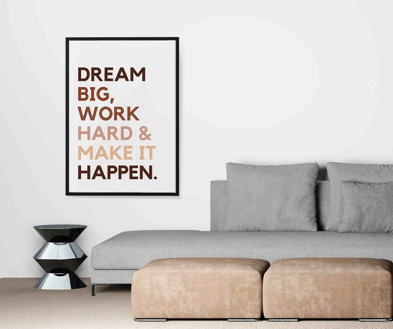Boho Classroom Decor Dream Big Print Boho Teacher Gift - Etsy