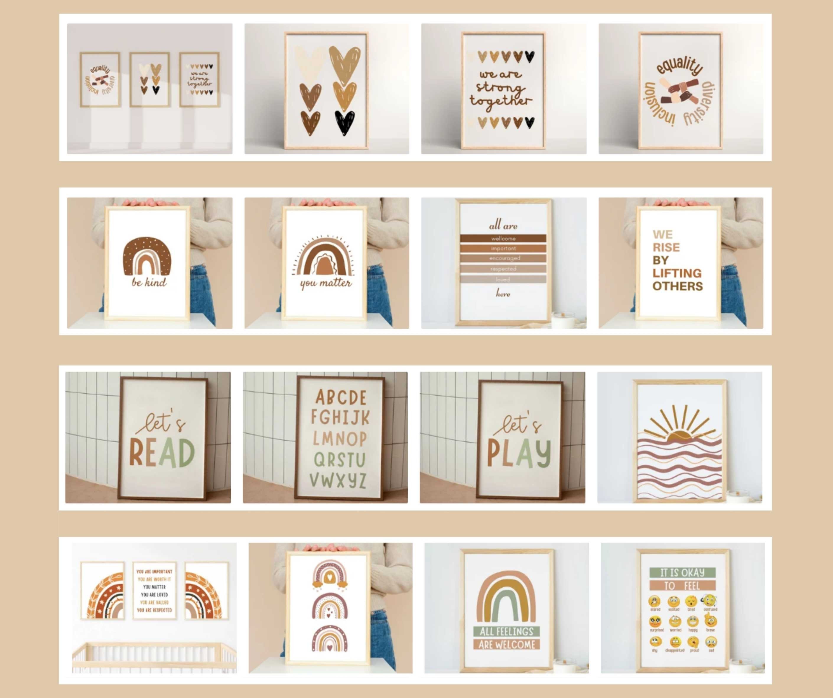 Diversity Classroom Decor Equality School Print Inclusion - Etsy