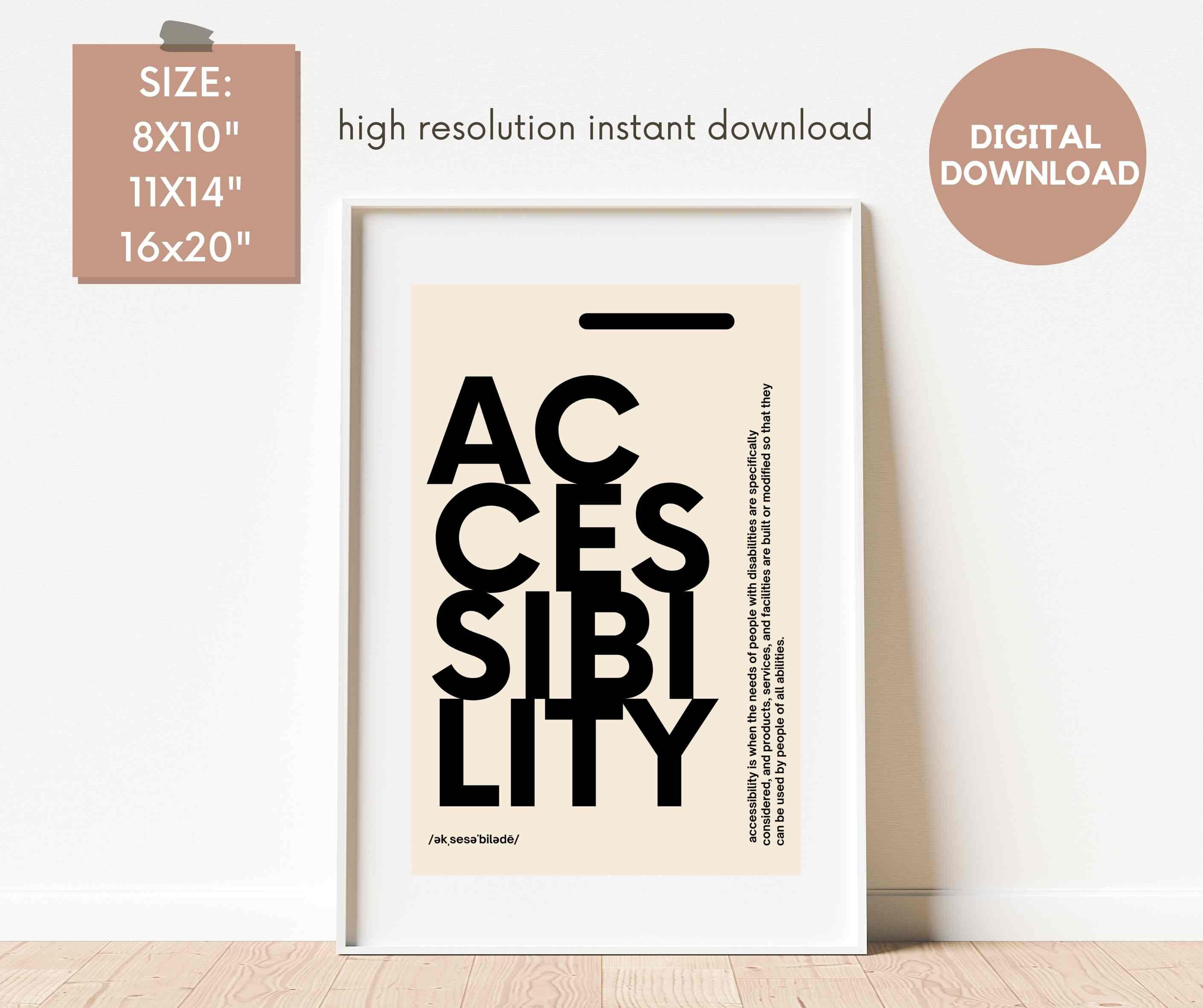 Minimalist Office Decor, Set of 4, Diversity Definition, Equity ...