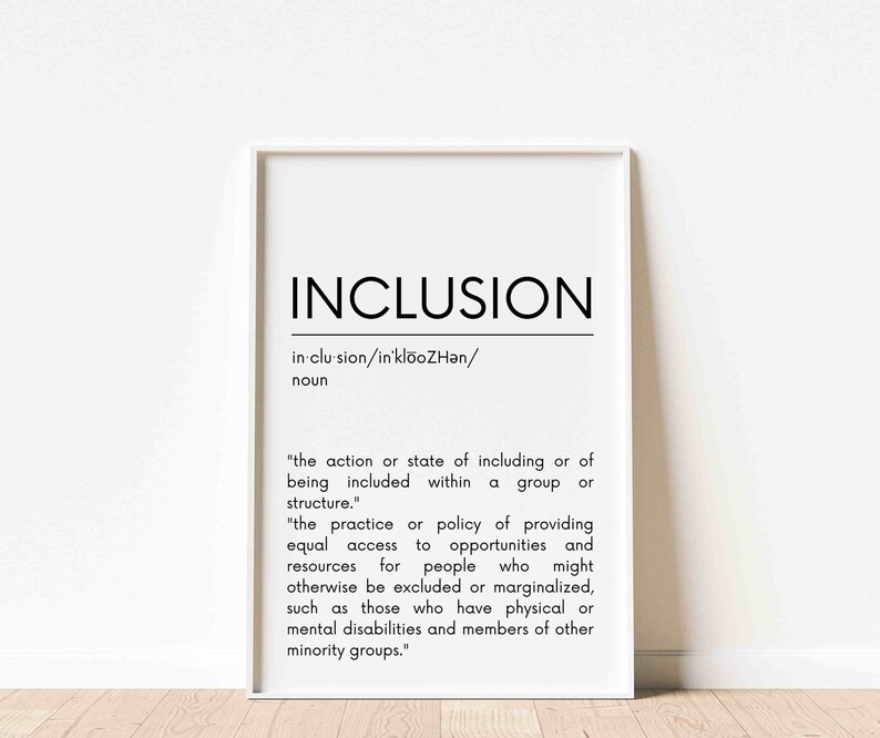 Equity Definition, Sign Social Worker, Inclusive School Art, Inclusion ...