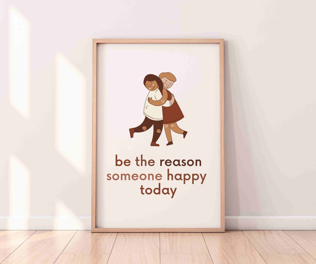 Boho Classroom Decor, School Poster, Classroom Quotes, Be Someone Happy ...