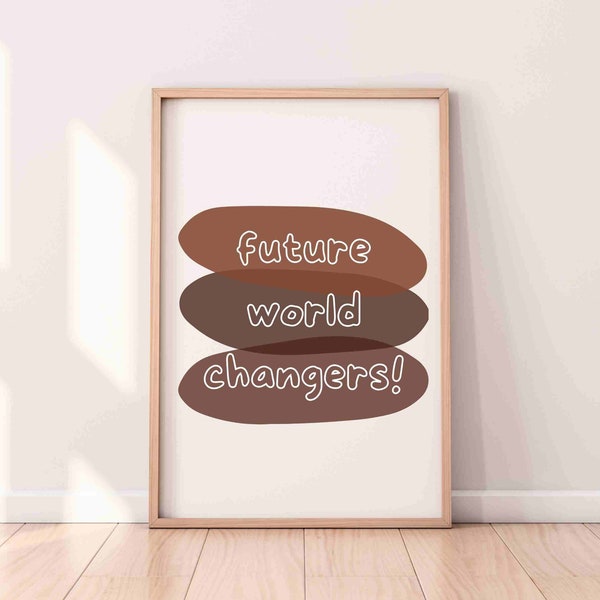 Future World Changers Print - Etsy