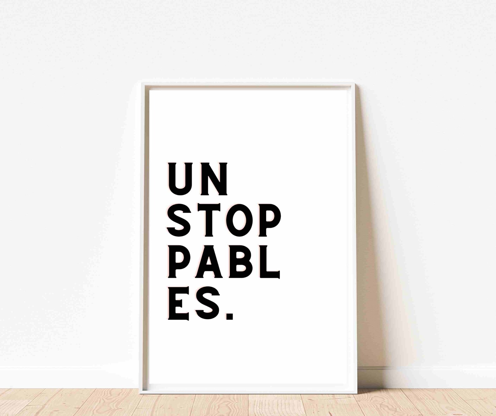 Unstoppables Office Decor Set of 2, Minimalist Office Decor ...