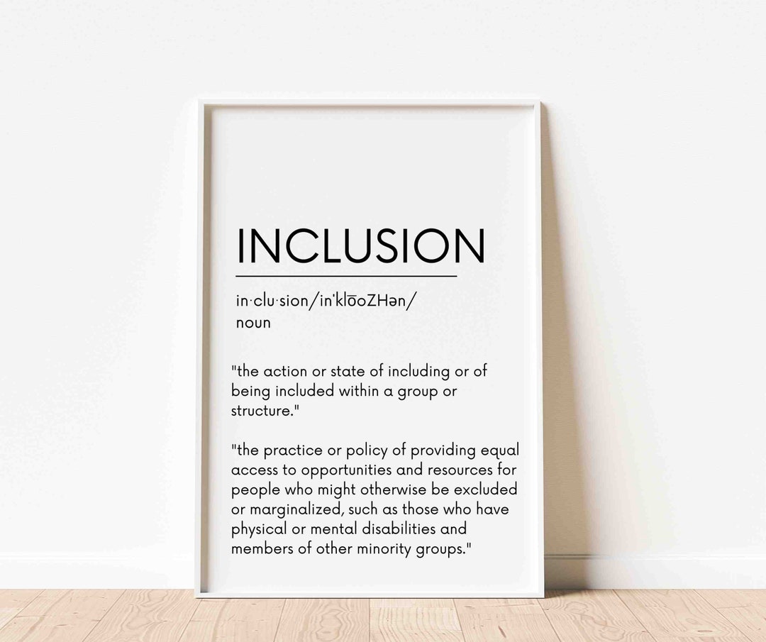Inclusion Definition, Equality Classroom, Diversity Art, Diversity ...