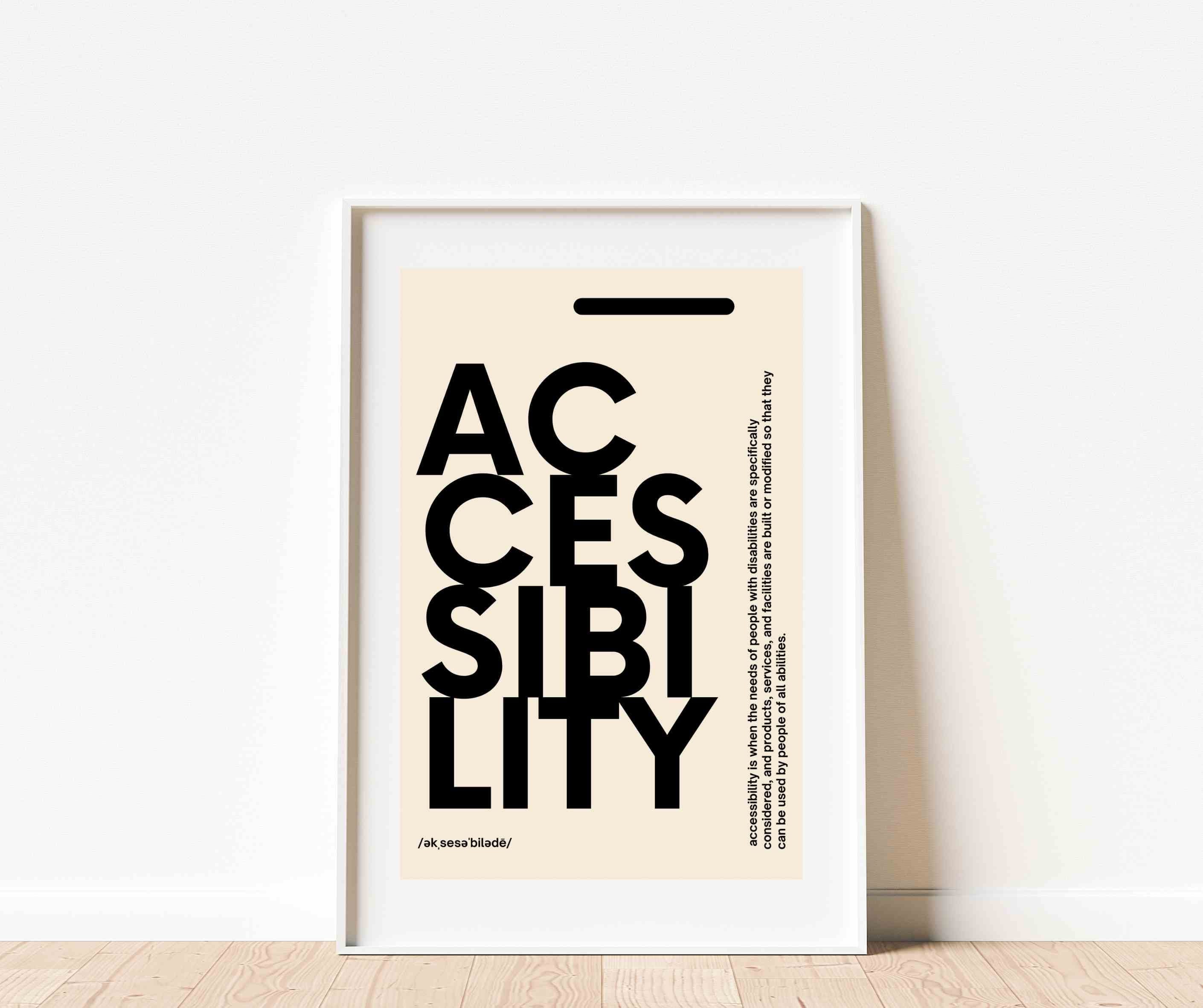 Diversity Office Decor, Inclusion Wall Art, Minimalist Definition Print ...
