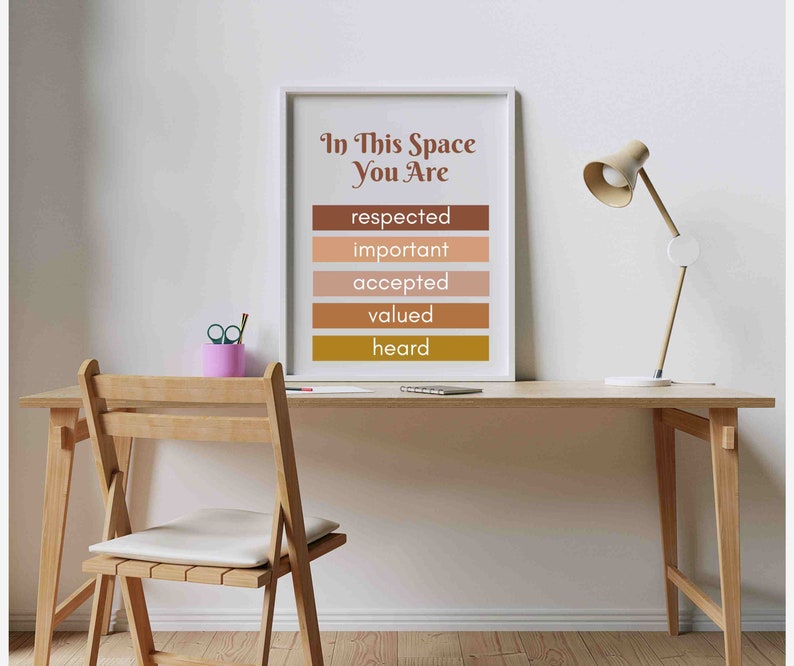 Positive Affirmation Classroom Decor Elementary, Kids Wall Art ...