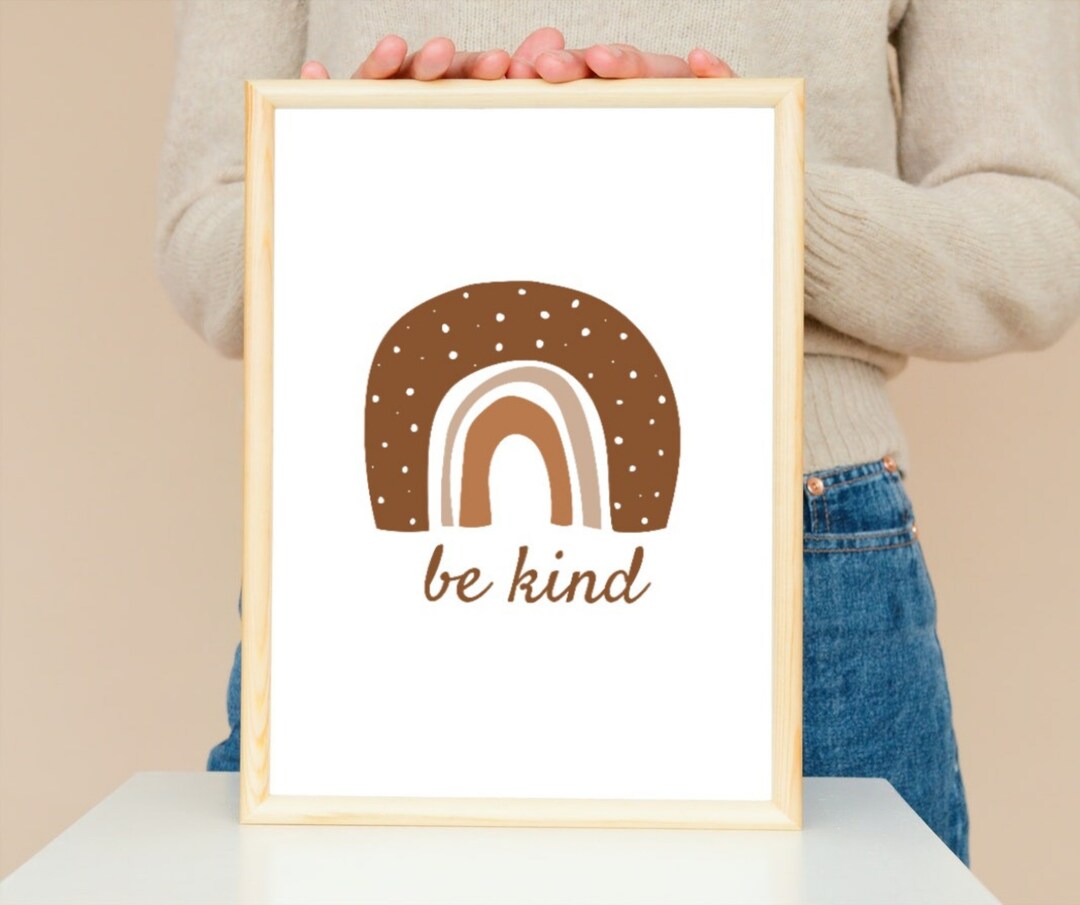 Be Kind Poster, Diversity Poster, Equality Print, Inclusive School Art ...