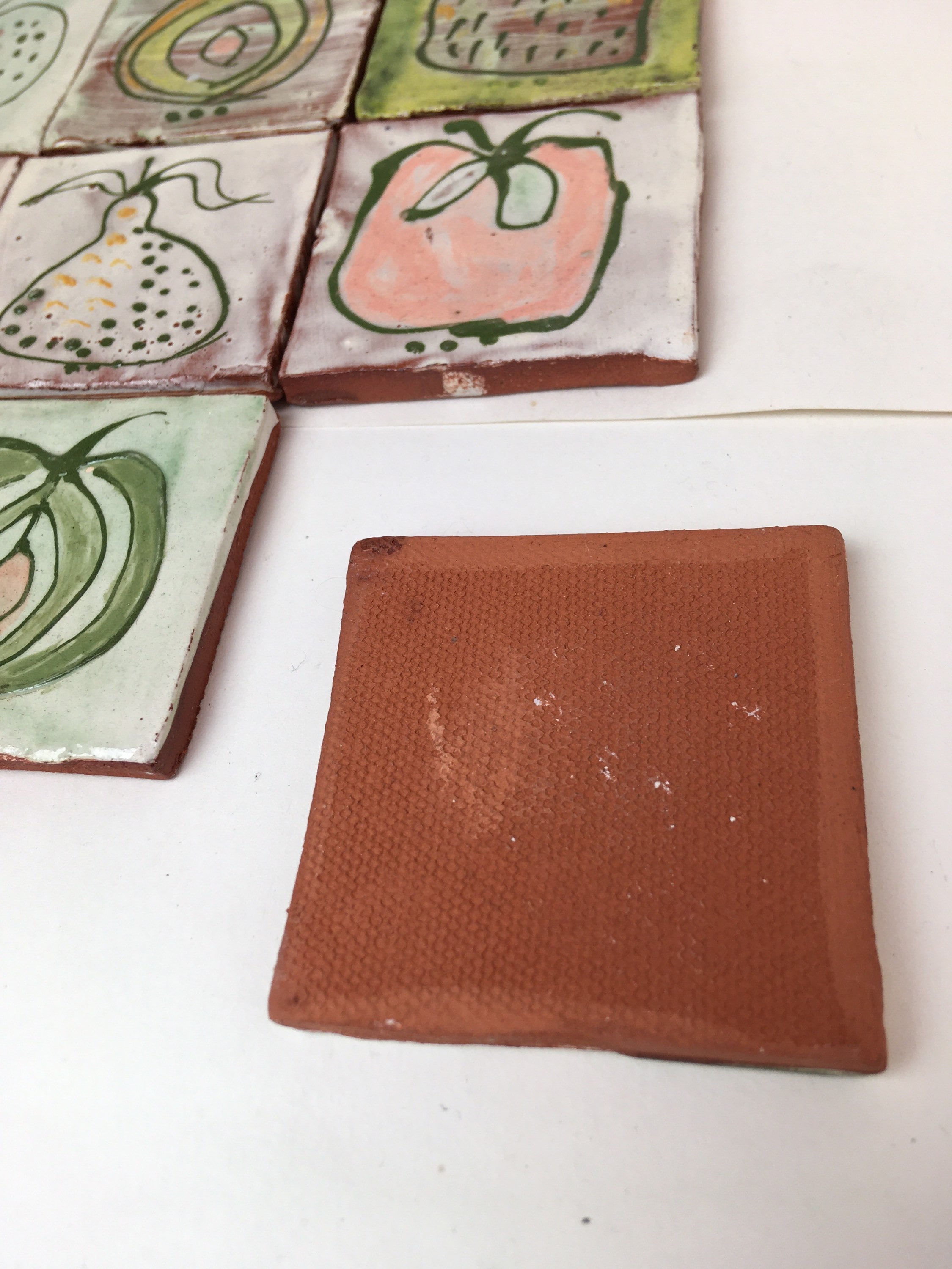 Apple Tiles - Etsy