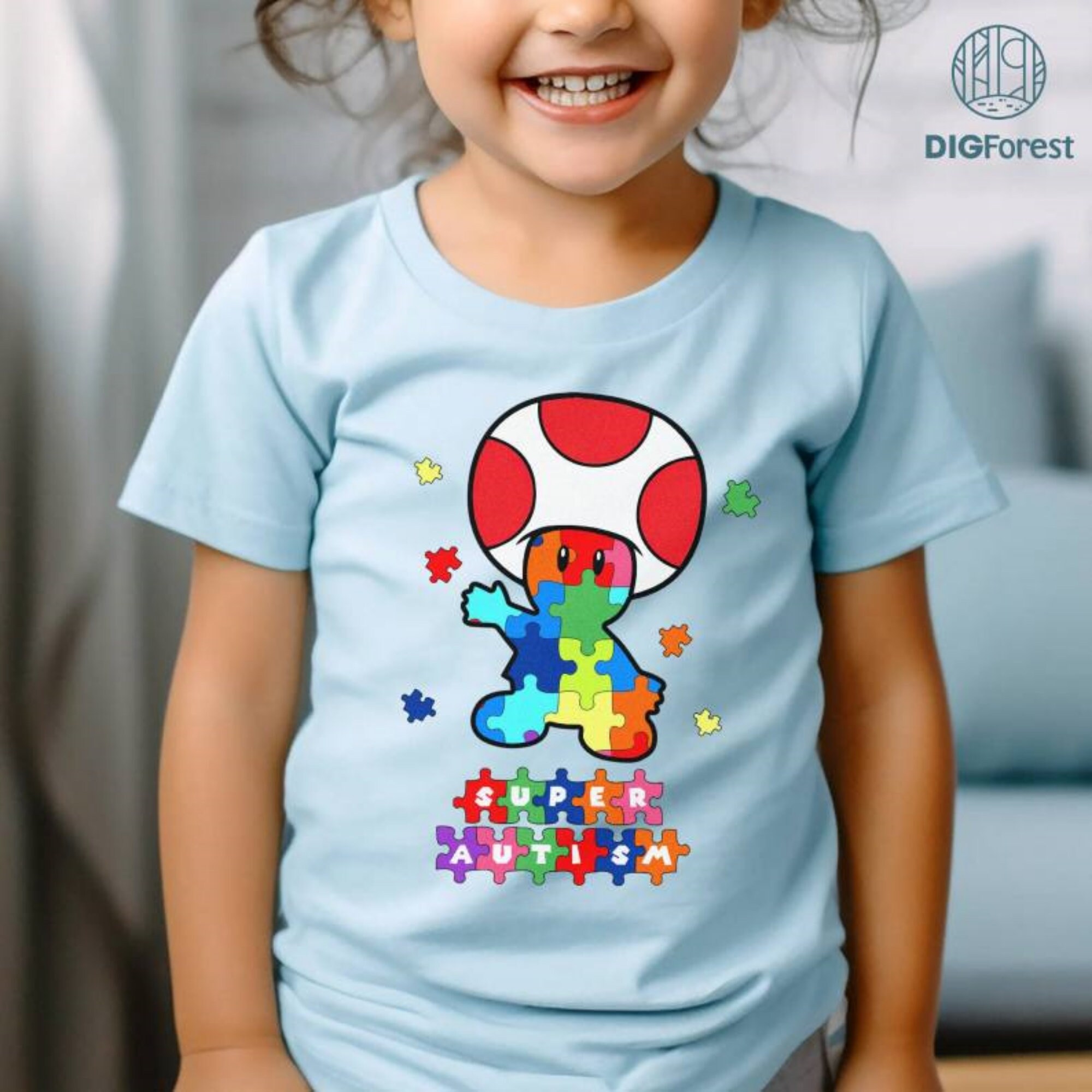 Super Mario Png Super Autism Mario Luigi Tee Autism Awareness Mario ...