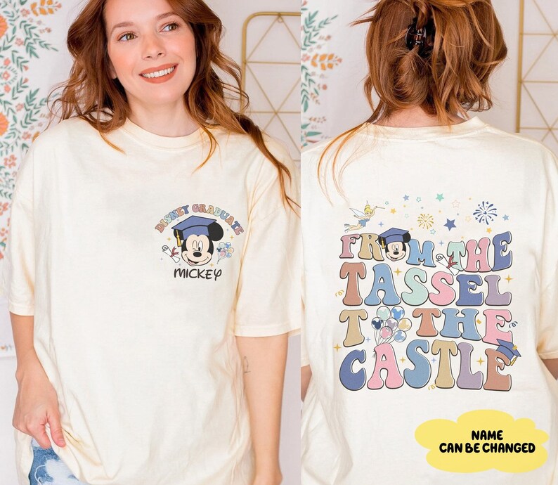 Cute Mickey Graduation 2024 Digital Disneyland Family Graduation Png ...