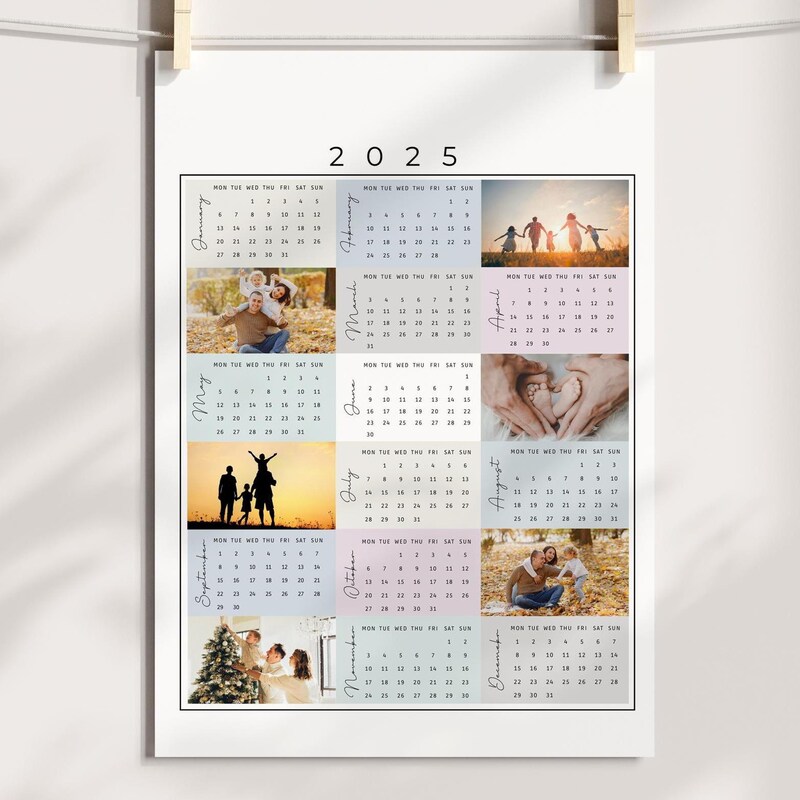 2025 Photo Collage - Etsy