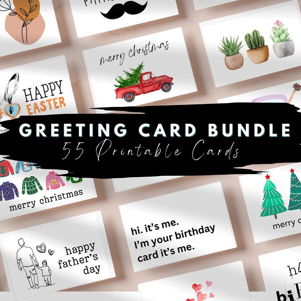 Card Variety Pack - Etsy